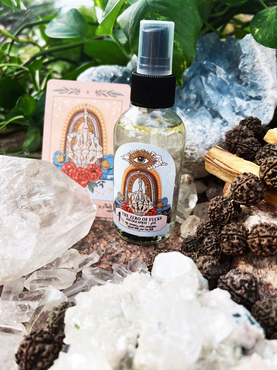 The Zero of Fs Smudge Spray, Sage Smudge Mist, Smokeless Sage Spray ...