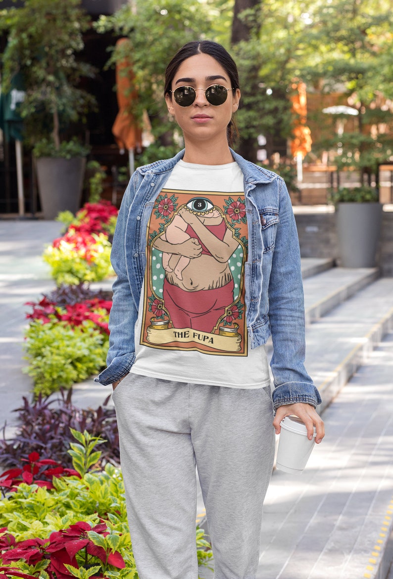 The FUPA Funny Tarot Card Shirt Funny Fupa Mom Life Tarot - Etsy
