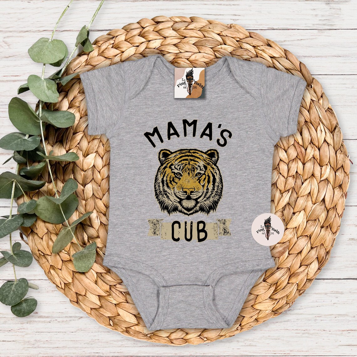Tiger Cub Bodysuit, Tiger Baby, Mama's Cub Bodysuit, Wild Bodysuit ...