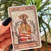 The Cheese Fries Tarot Card Holographic Sticker, Fries Tarot Card ...