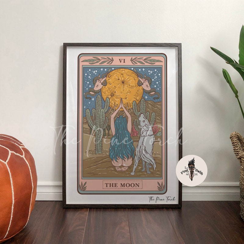Tarot Card Poster - Etsy