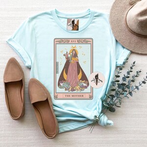 The Mother Tarot Card Shirt, Mother Tarot Card Tee, Mommy and Me Set ...