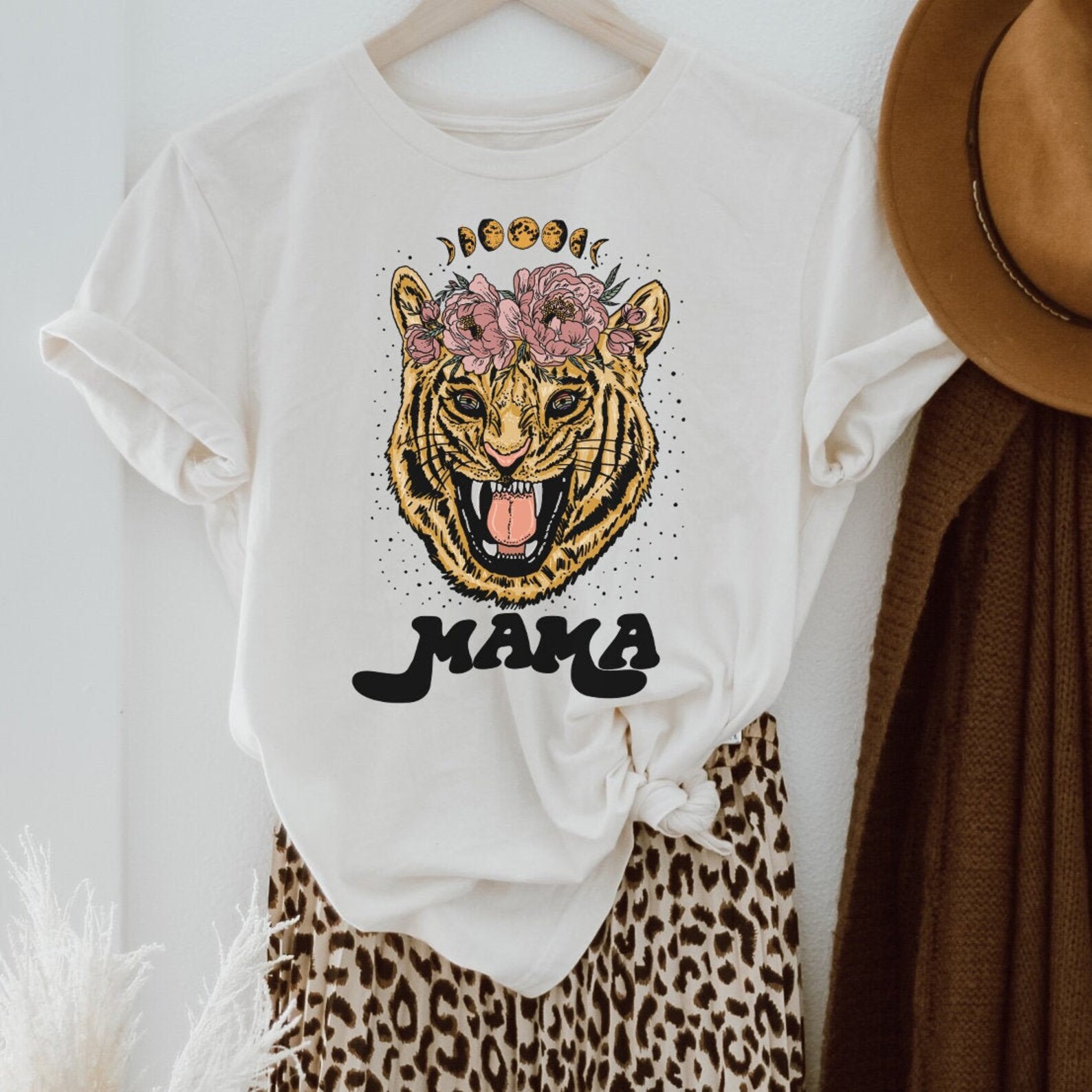 Tiger Mom Shirt, Tiger Queen Shirt, Matching Tiger Shirts, Tiger Cub ...
