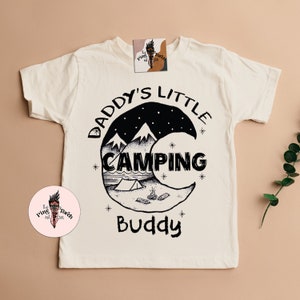 Camping Bodysuit, Daddy's Camping Buddy Bodysuit, Camping Bodysuit ...