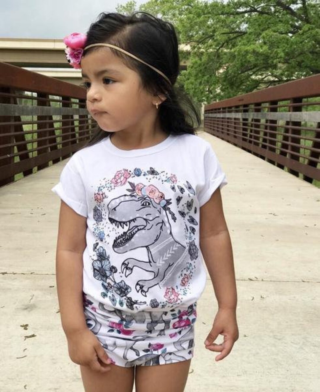 Girl T-rex Girl Shirt Dinosaur Shirt Dinosaur Kids Tee Girl - Etsy