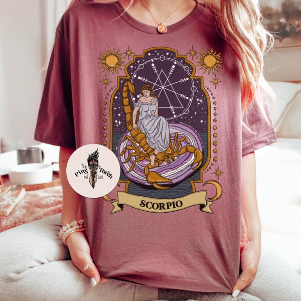 Scorpio Shirt - Etsy