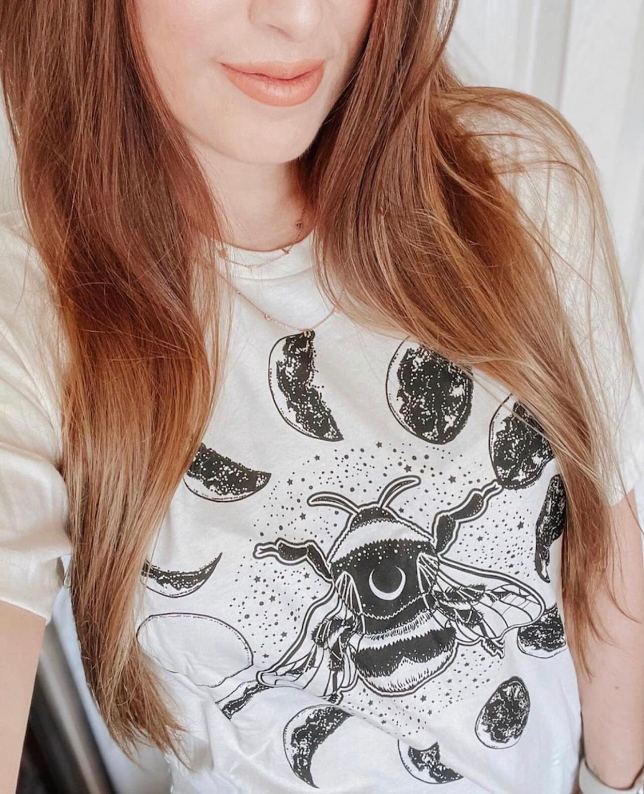 Mystical Moon Bee Shirt Mystical Bee Shirt Moon Phases Bee - Etsy
