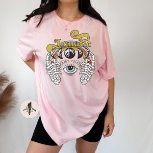 Lunatic Moon Phase Shirt, Moon Phase Shirt, Moon Child Shirt, Moon ...