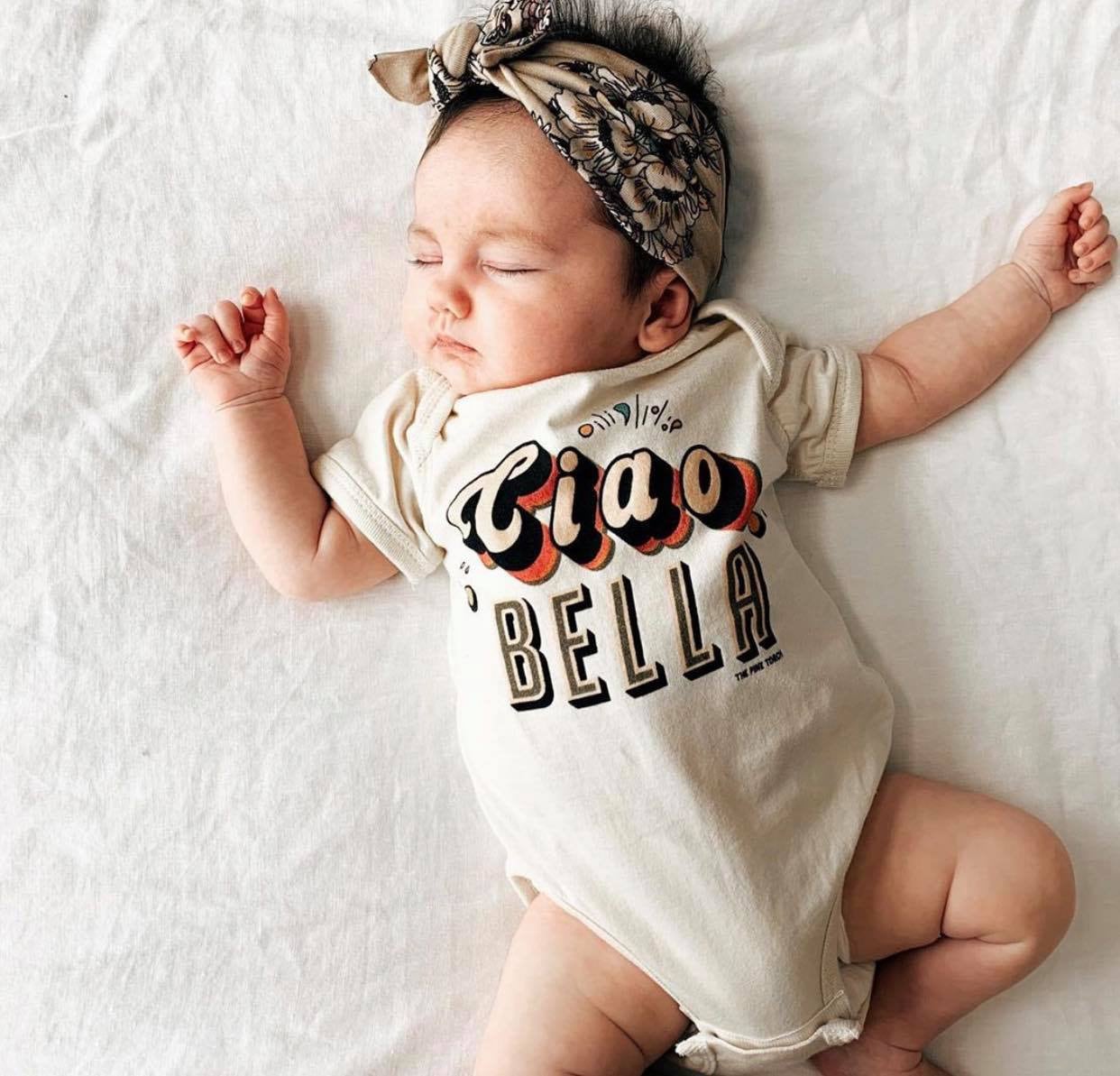 Bella Baby, Rome Bodysuit, Rome Baby, Roma Baby, Rainbow Baby, Retro ...