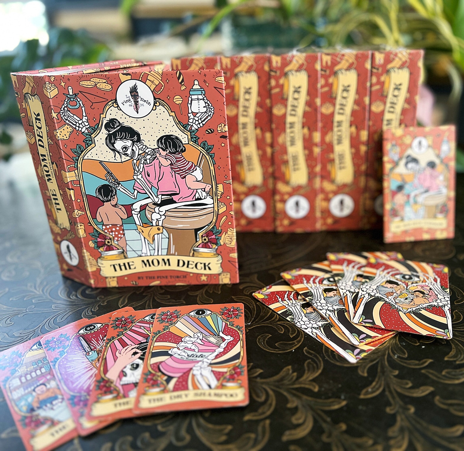 The Mom Deck, Skeleton Mom Tarot Deck, Tarot Card Mom Oracle Deck ...