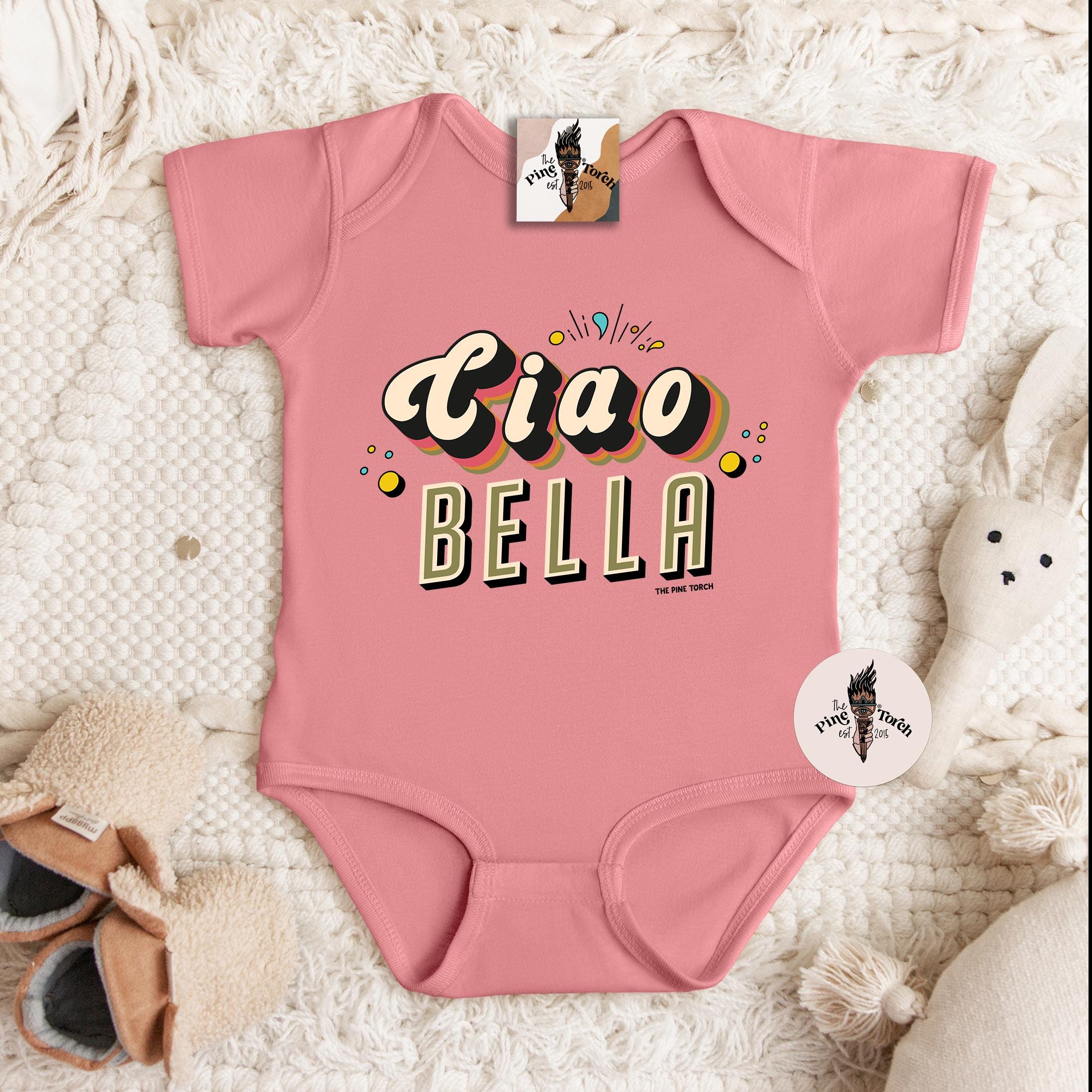 Bella Baby, Rome Bodysuit, Rome Baby, Roma Baby, Rainbow Baby, Retro ...