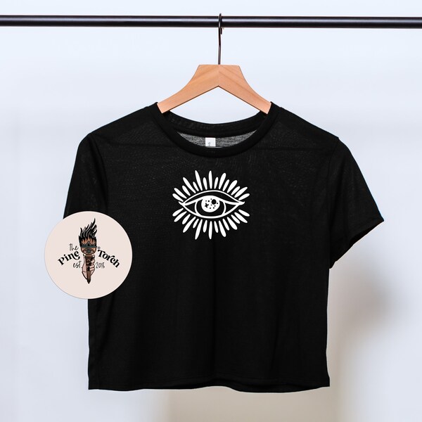 Evil Eye Crop Top - Etsy