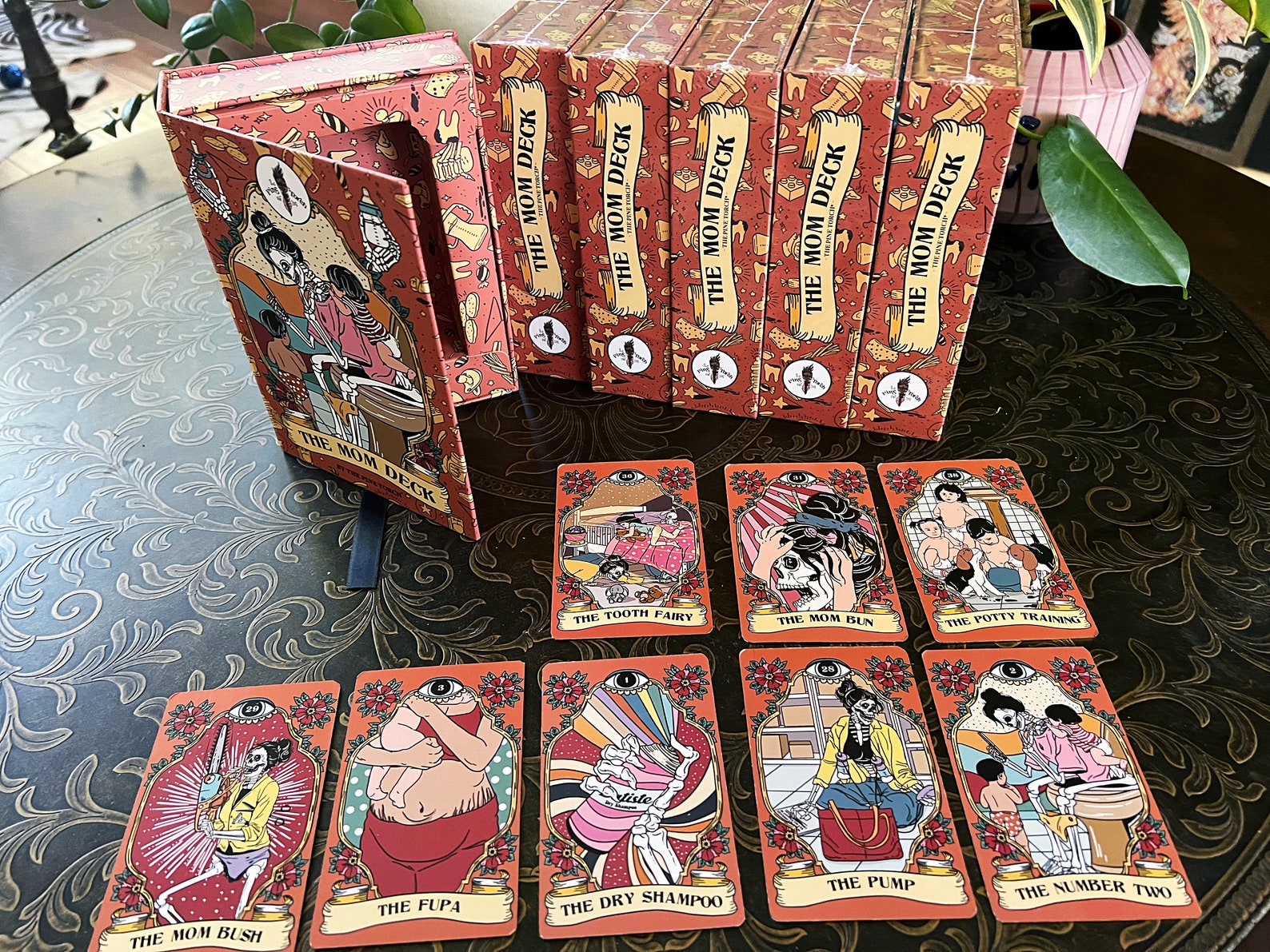 The Mom Deck, Skeleton Mom Tarot Deck, Tarot Card Mom Oracle Deck ...