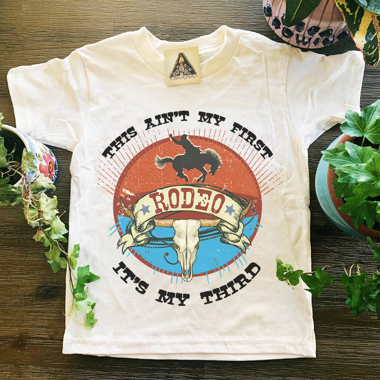 Aint My First Rodeo First Rodeo Second Birthday Rodeo Third | Etsy