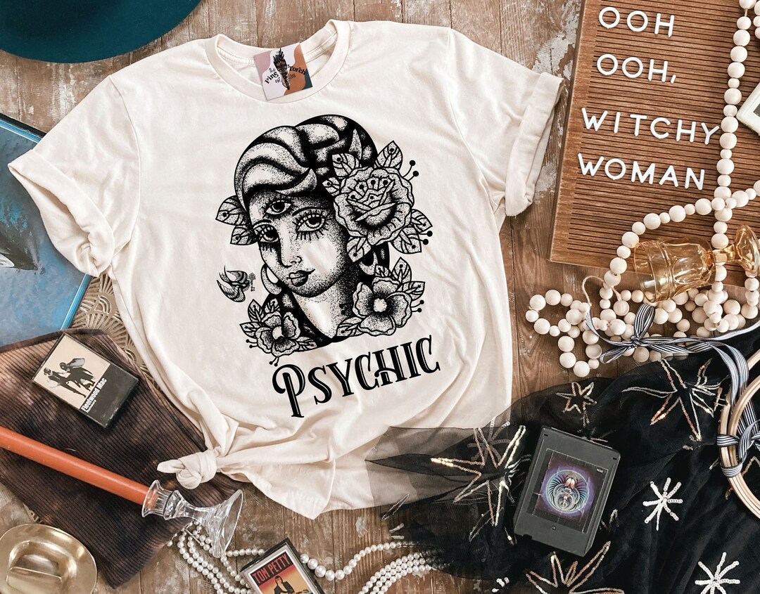 Psychic Shirt, Fortune Teller Shirt, Mystical Mama Shirt, Psychic Mama ...