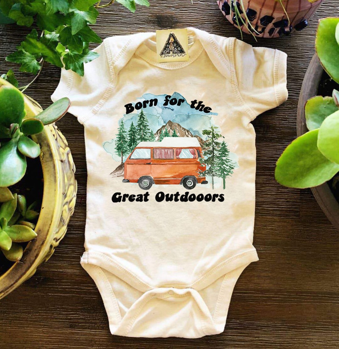 Camper Baby, RV Baby, PNW Baby, Camping Bodysuit, Outdoors Baby ...