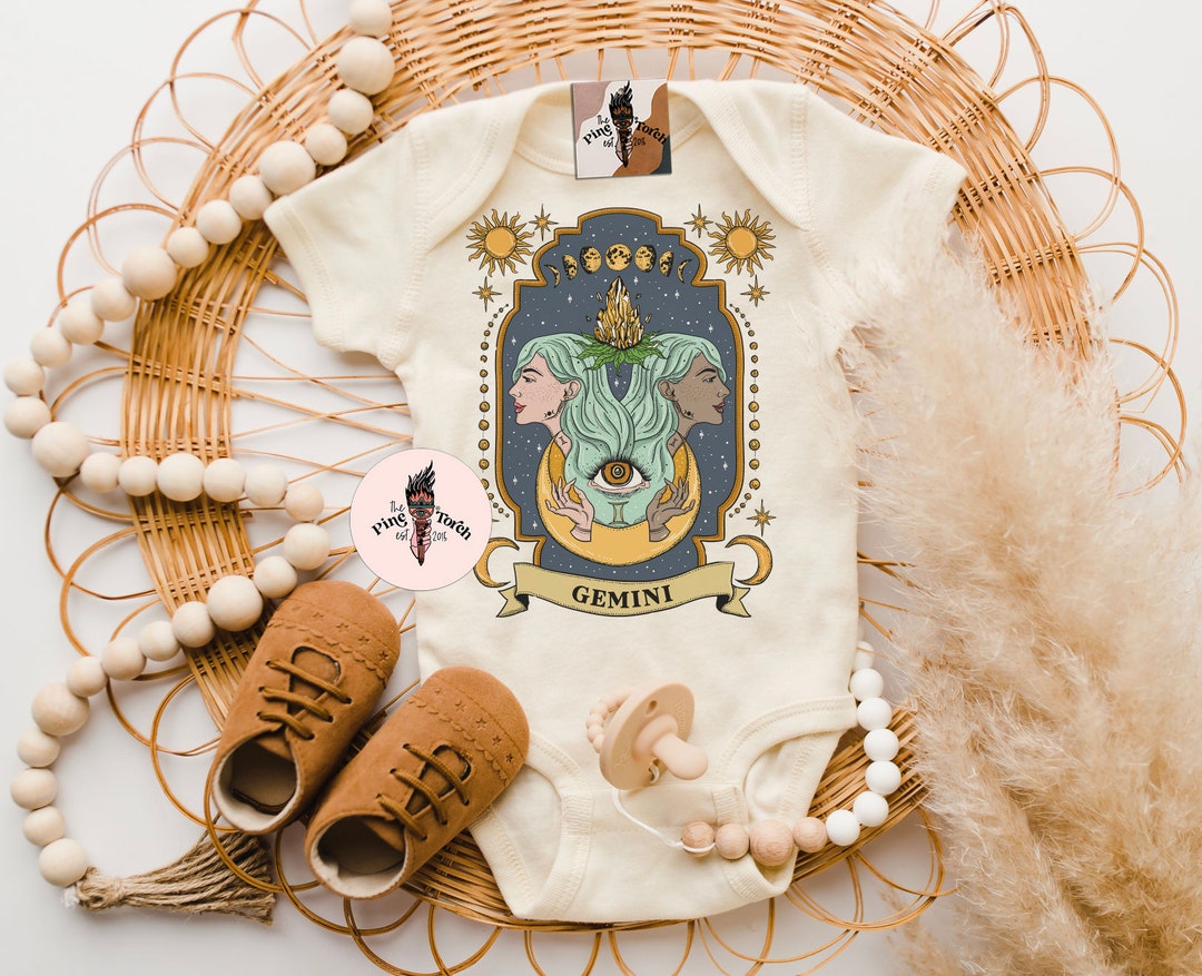 Gemini Zodiac Bodysuit, Gemini Bodysuit, Zodiac Astrology Baby, Zodiac ...
