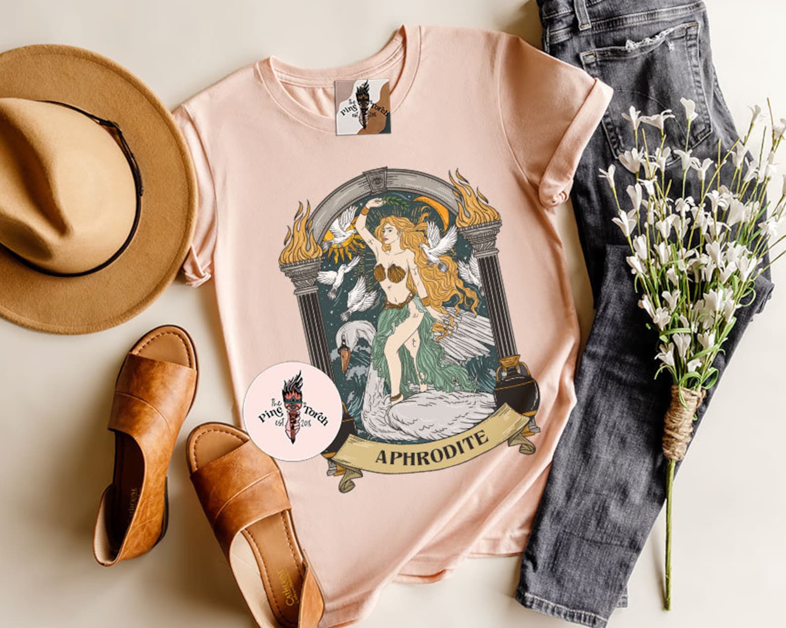 Aphrodite Greek Goddess Shirt Aphrodite Goddess Shirt - Etsy