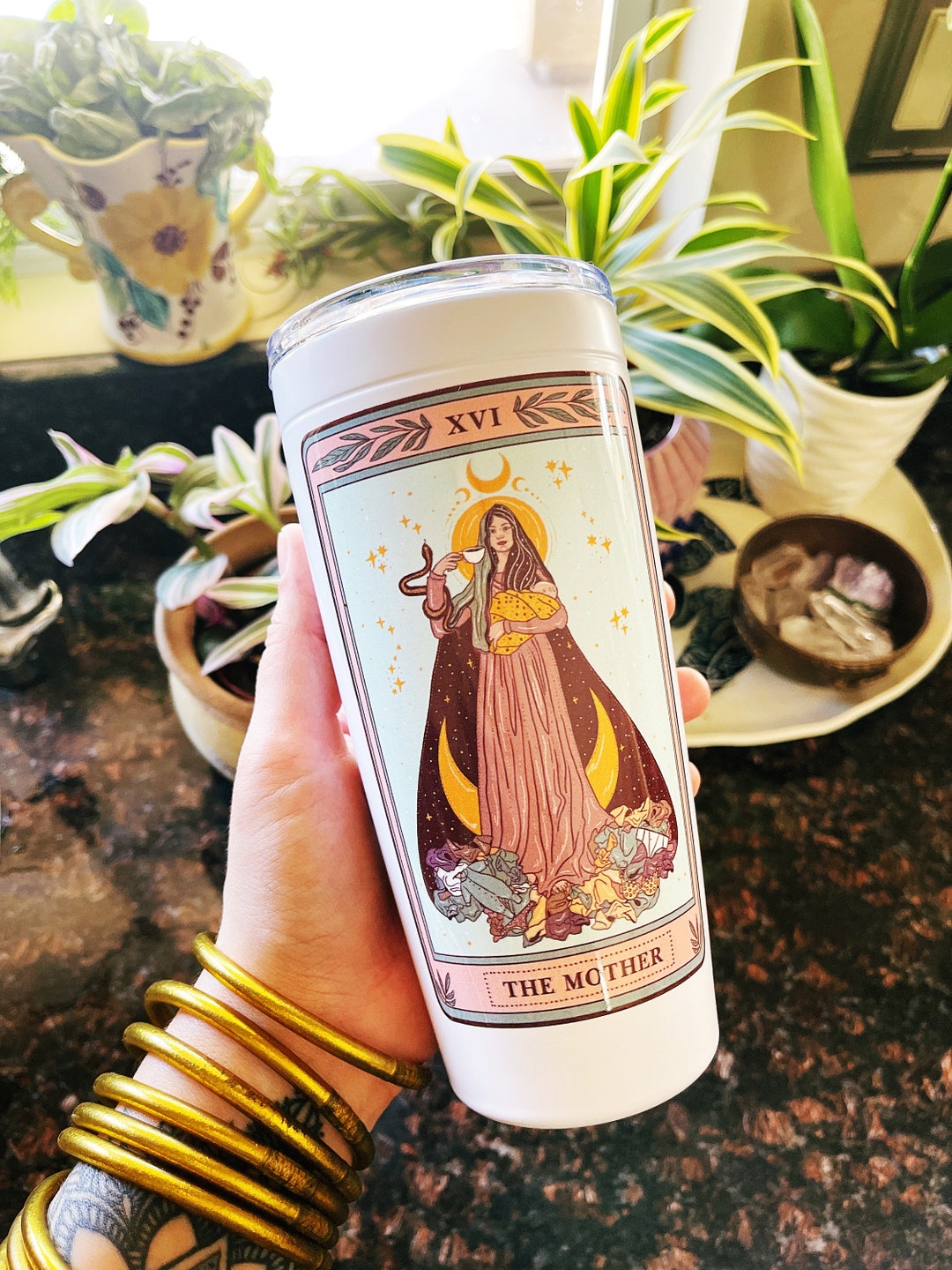 The Mother Tarot Card Tumbler, the Mother Tarot Card Tumbler, the ...