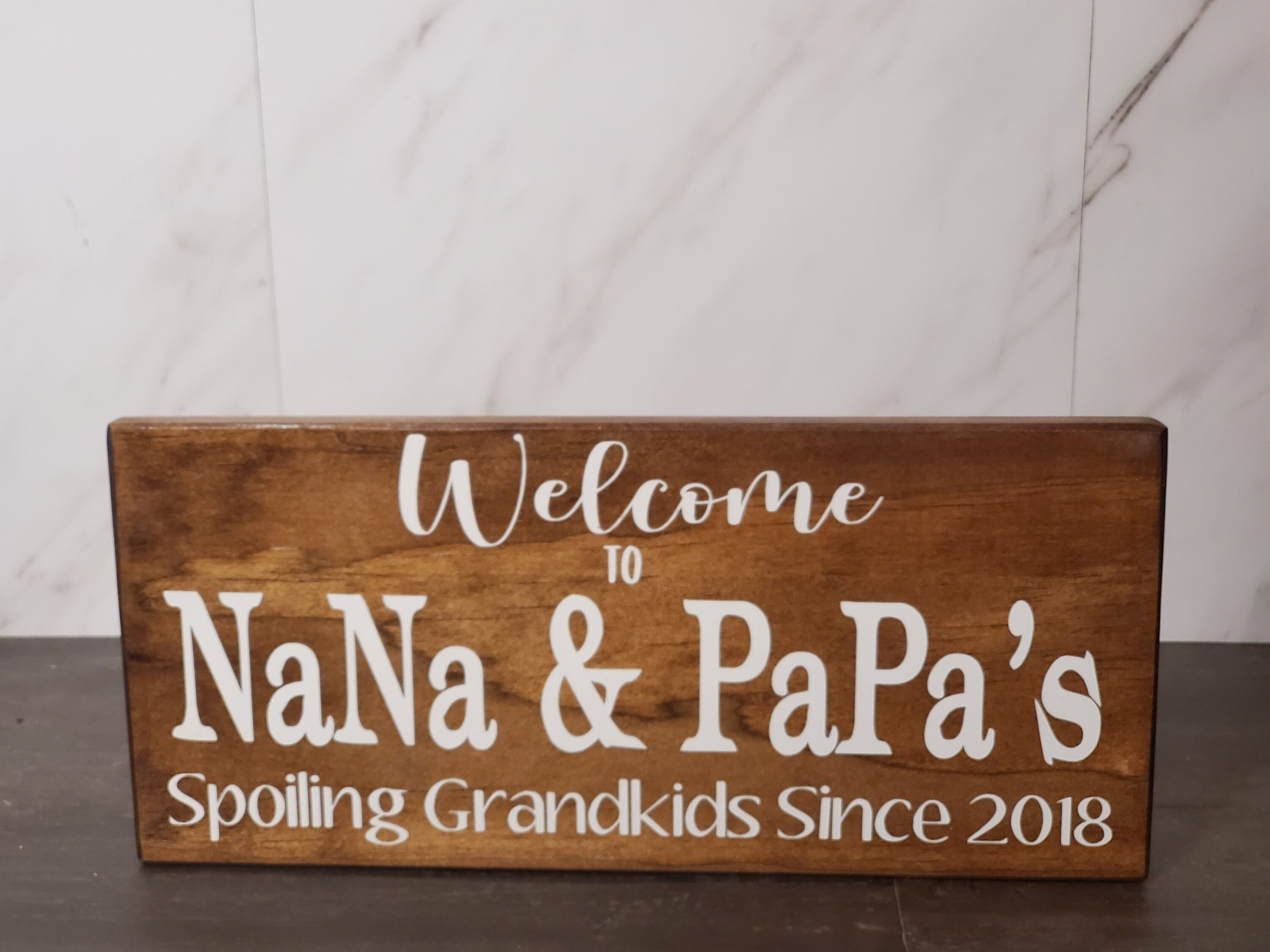 Grandpa Welcome Back Signs
