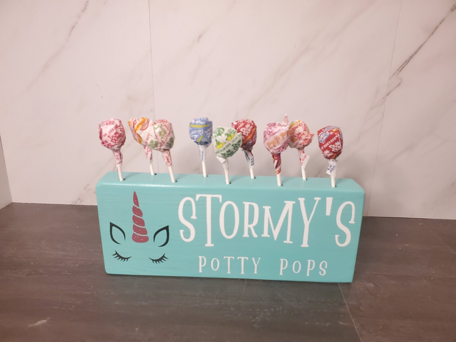 Personalized Potty Pops Holder Potty Training Reward Treat - Etsy