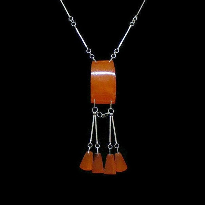 Geometric Butterscotch Natural Pressed Resin Dangle Pendant - Etsy