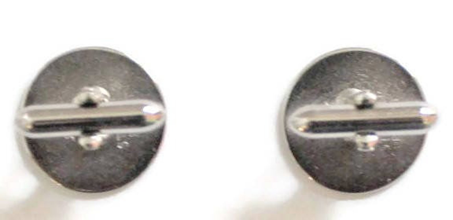 Swank Sterling Round Cuffs Link and Shirt Stud Set, Suit and Tuxedo ...