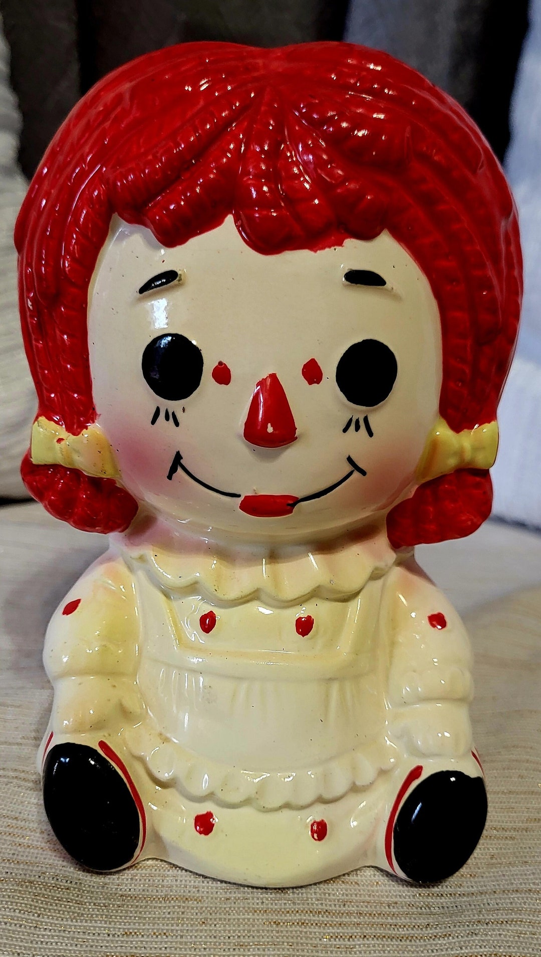 Vintage Ruben's Original Raggedy Ann Planter - Etsy