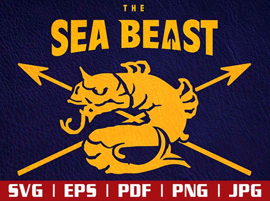 The Sea Beast Logo TITLE/EMBLEM Digital Files - Etsy