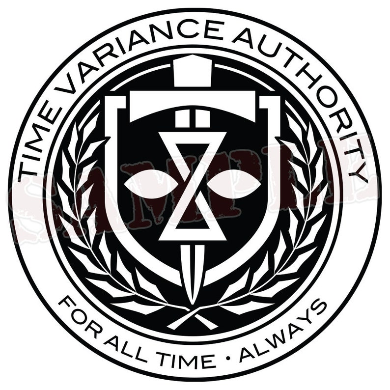 Time Variance Authority TVA Crest Logo VARIANT Vector Digital File Svg ...