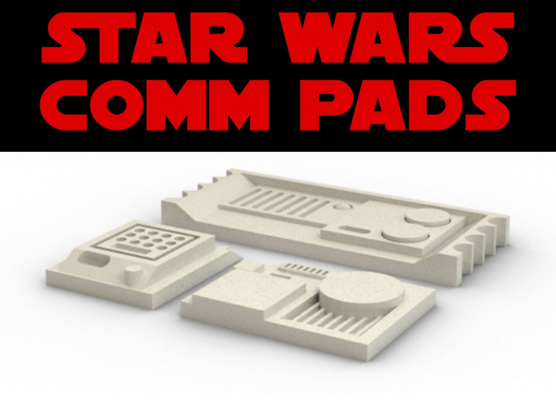 Star Wars Comm Pads STL - Etsy