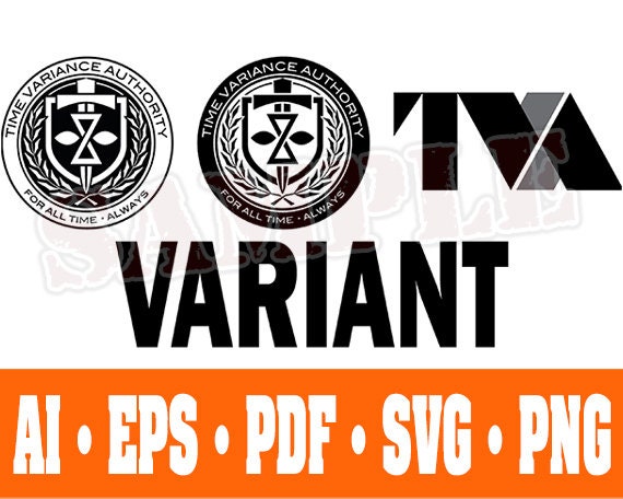 Time Variance Authority TVA Crest Logo VARIANT Vector Digital - Etsy
