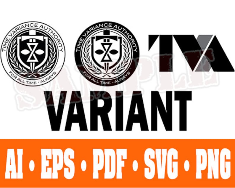 Time Variance Authority TVA Crest Logo VARIANT Vector Digital - Etsy