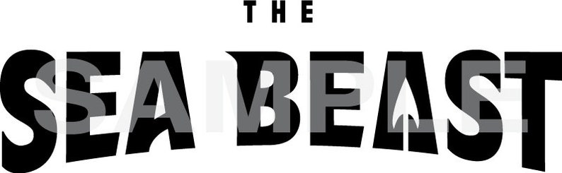 The Sea Beast Logo TITLE/EMBLEM Digital Files - Etsy