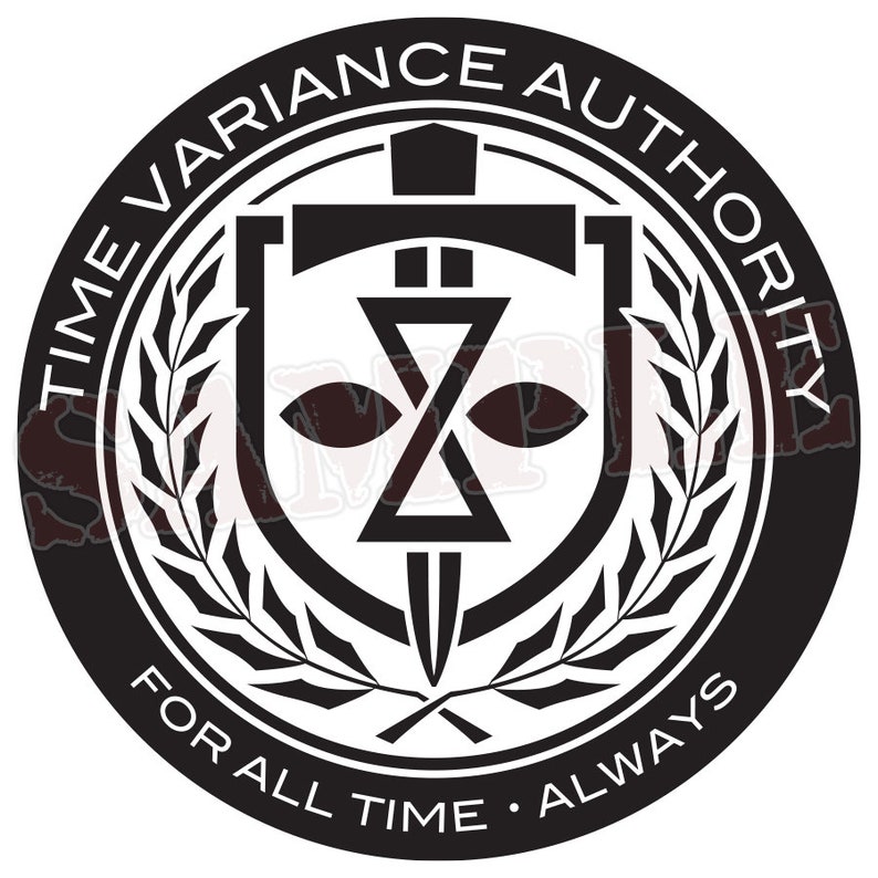 Time Variance Authority TVA Crest Logo VARIANT Vector Digital File Svg ...