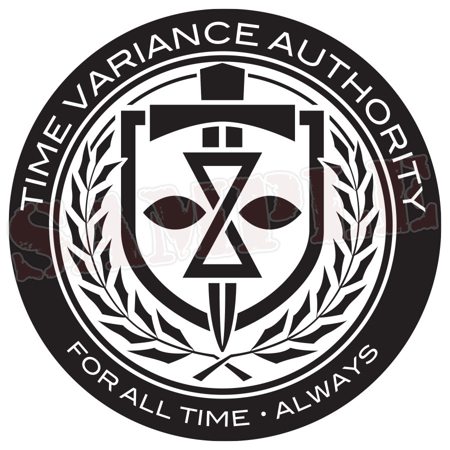 Time Variance Authority TVA Crest Logo VARIANT Vector Digital File Svg ...