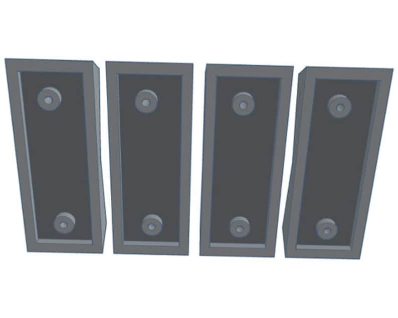 Darth Vader ANH Rocker Switches STL OBJ Svg - Etsy