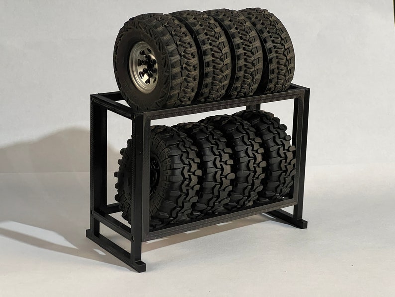 SCX24 TRX4M Tire Rack 1/24 1/18 Scale - Etsy