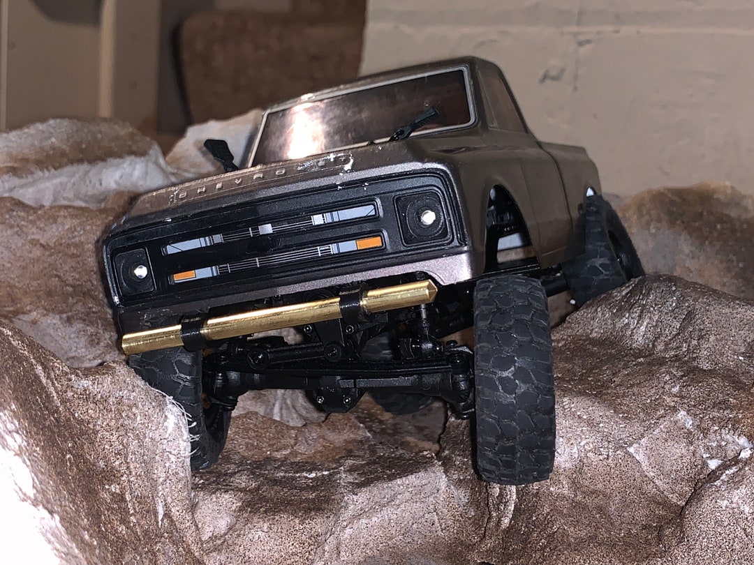 Axial SCX24 C10 Brass Push Bar Front Bumper - Etsy
