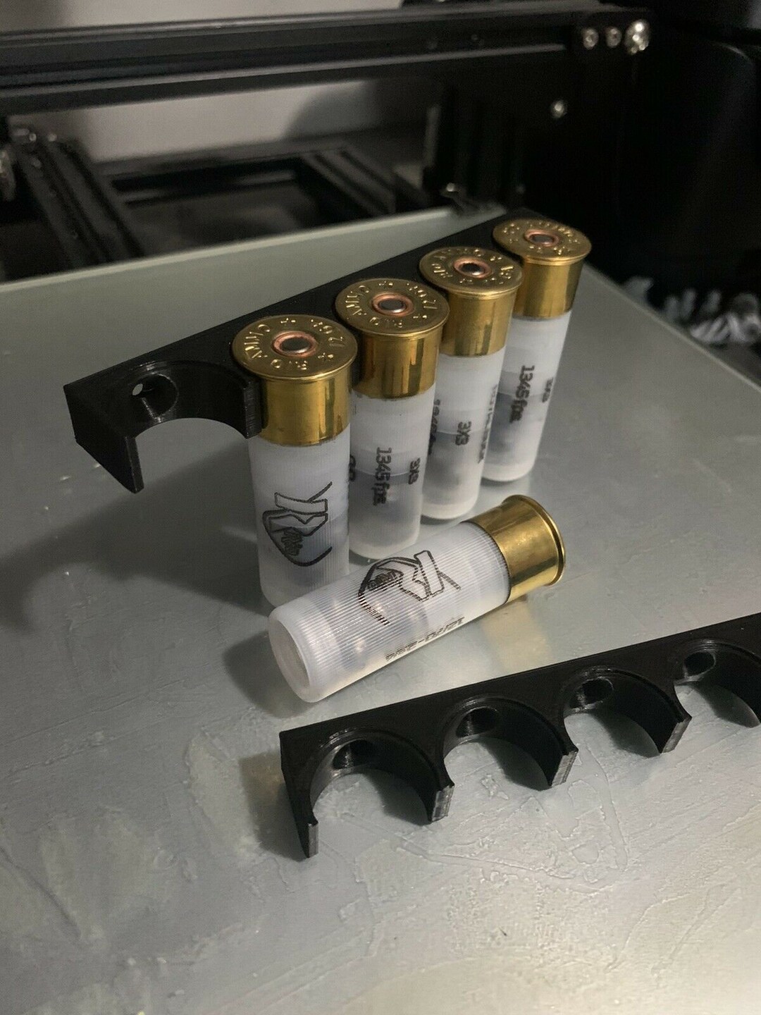 12 Gauge Shell Holder Wall Rack - Etsy