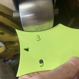 English Wheel Radius Gauge - Etsy