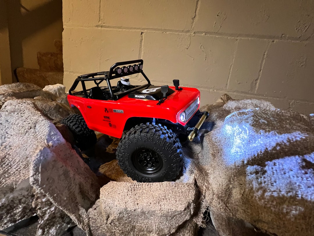 Axial SCX24 Deadbolt Brass Push Bar Bumper Headlight Relocation - Etsy