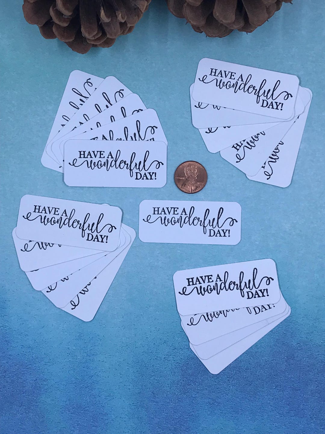 Have A Wonderful Day Card Making and Scrapbooking Sentiments - Etsy