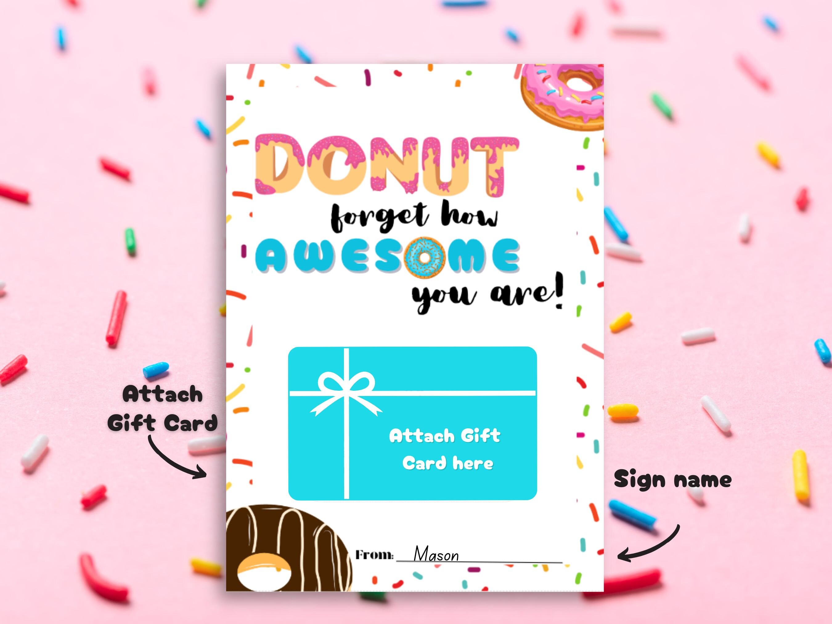 Appreciation Gift Card Holder | Thank You Gift Card Holder | School ...