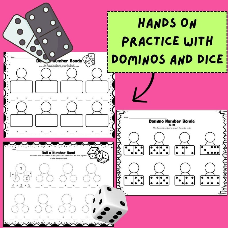 Number Bond Practice | Number Bonds to 20 | Kindergarten and First ...