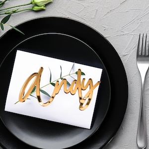 Name Plate Wedding Name Plate Wooden Setting Wedding Name Place Card ...