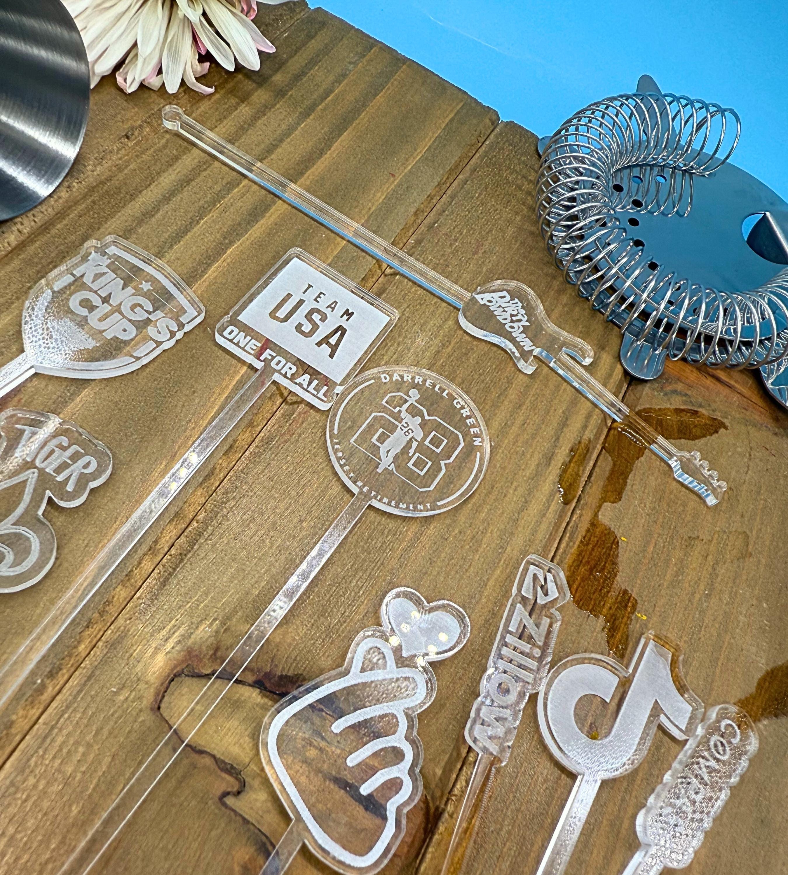 Logo Stir Stick for Corporate Event Drink Stirrers Personalized ...