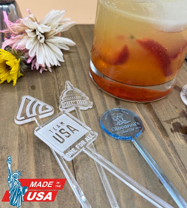 Corporate Logo Stir Stick for Personalized Drink Stirrers Branded ...