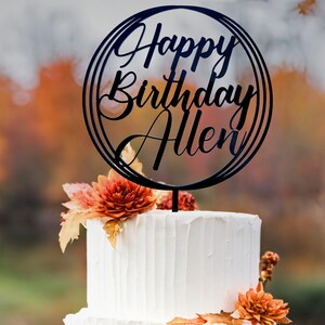 Personalized Wedding Cake Topper for Bridal Shower Cake Topper Name ...