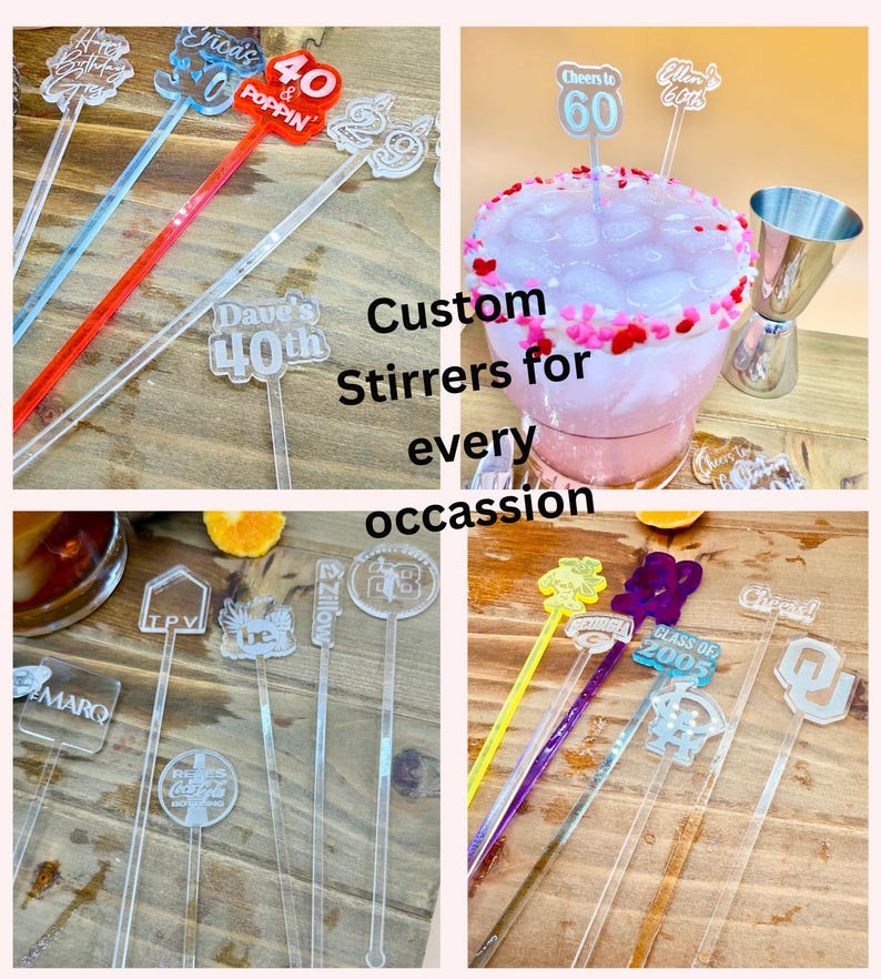 Logo Stir Stick for Corporate Event Drink Stirrers Personalized ...